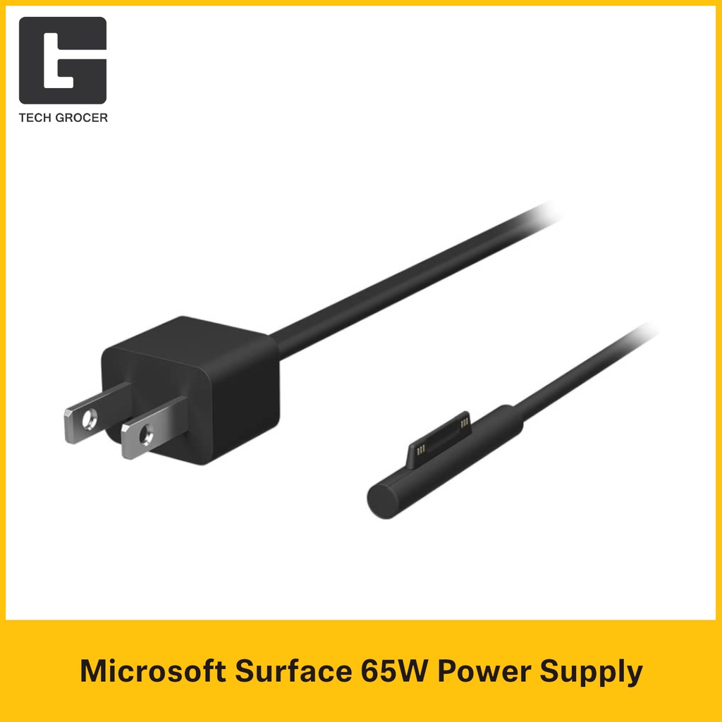 Microsoft Surface 65W Power Supply for Surface Book and Surface Pro ...