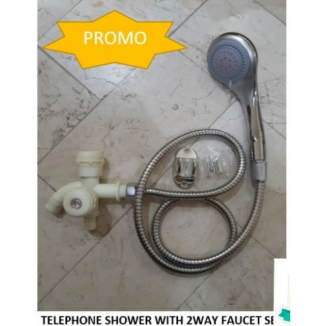 SHOWER SET COMPLETE TELEPHONE | Shopee Philippines