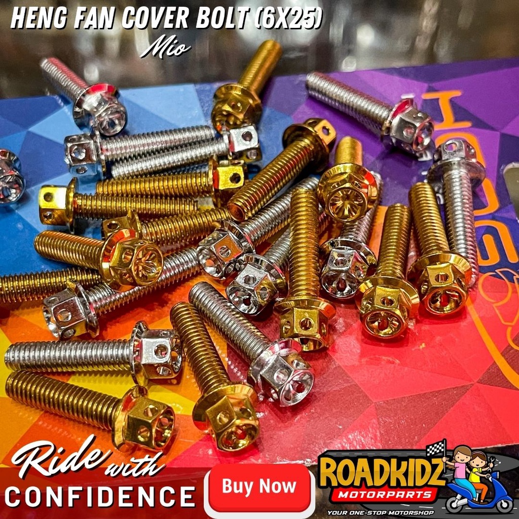 HENG FAN COVER/RADIATOR COVER BOLTS FINE (SOLD PER PIECE) | Shopee ...