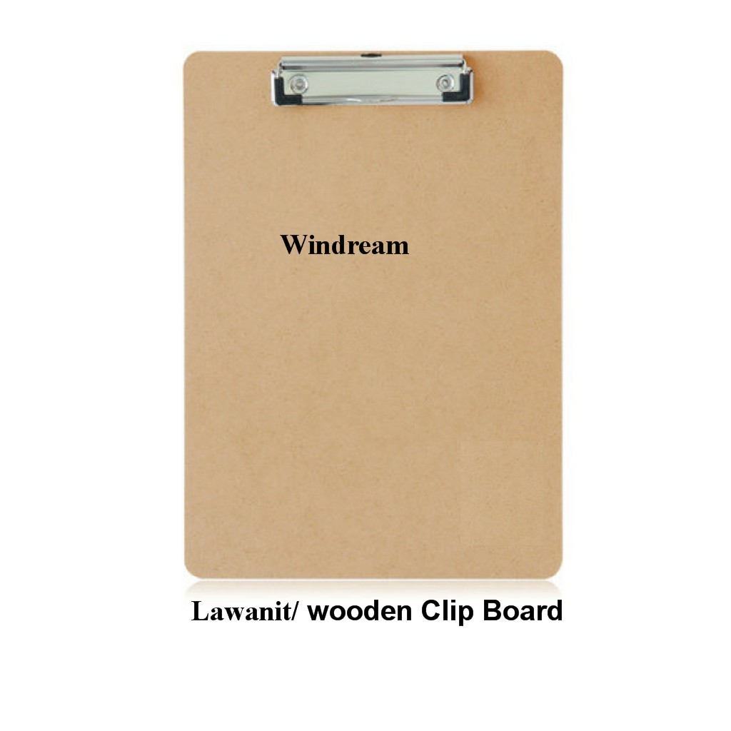 Clip Board lawanit wooden long size | Shopee Philippines
