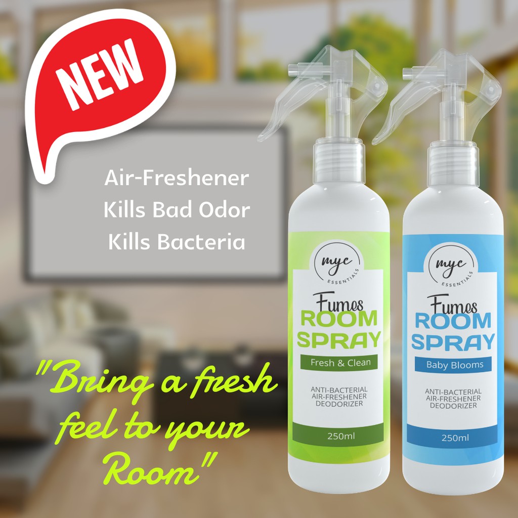 Fumes Antibacterial Room Spray 250ML - Premium Fragrance Ingredients ...