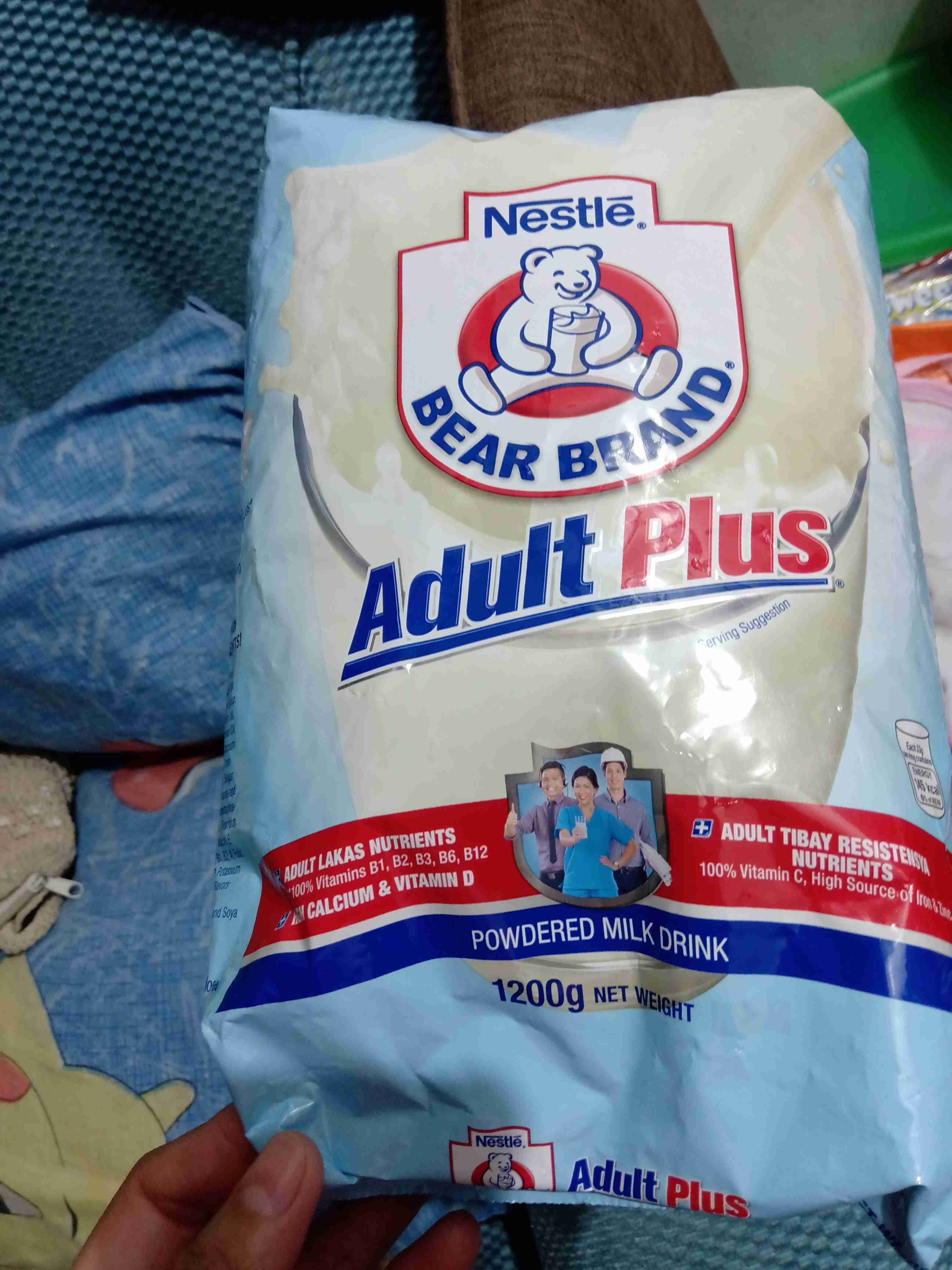 Bear Brand Adult Plus Milk Powder 1.2kg | Shopee Philippines
