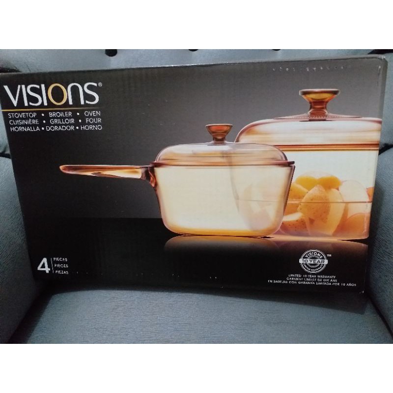 Vision Glass Pot Set - Glass Designs