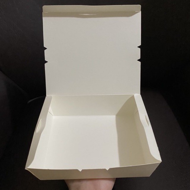 50pcs LB1 Paper Meal Box / Chicken Meal Box / Food Box / Chicken Box ...