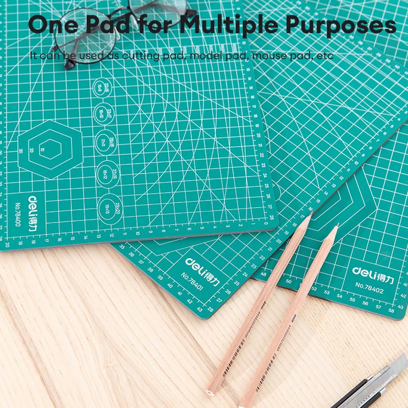 Deli A3 Cutting Mat Self-Healing PVC Patchwork DIY Tool Board Carving Mat 78401 | Shopee Philippines