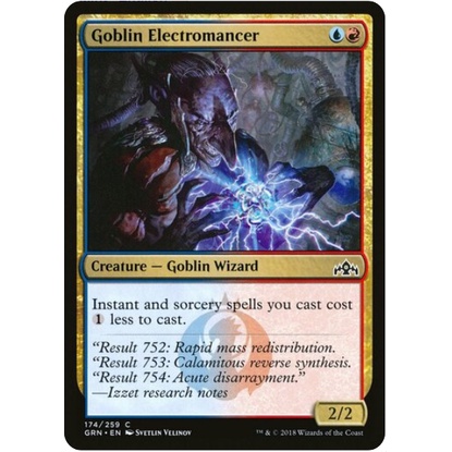 Magic the Gathering | Goblin Electromancer | Shopee Philippines