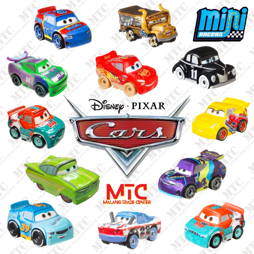 Disney Pixar Cars Mini Racers | Shopee Philippines