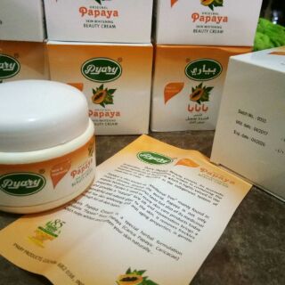 Pyary PAPAYA Whitening Beauty Cream | Shopee Philippines