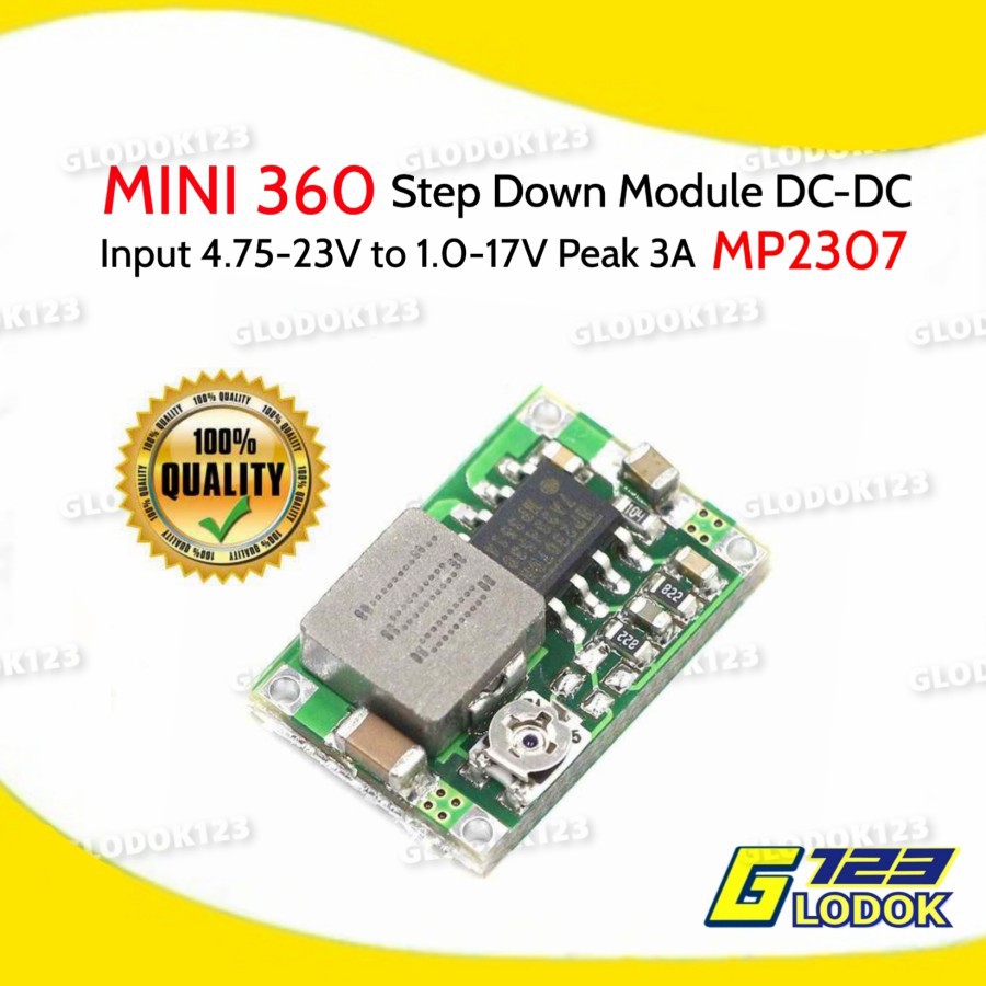 Mini 360 DC DC Step Down Buck Converter DC Power Module MP2307 | Shopee ...
