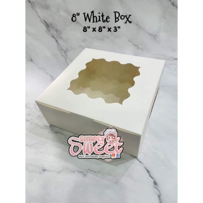 cake box 8x8x4, 8x8x5, 8x8x3 (5pcs) | Shopee Philippines
