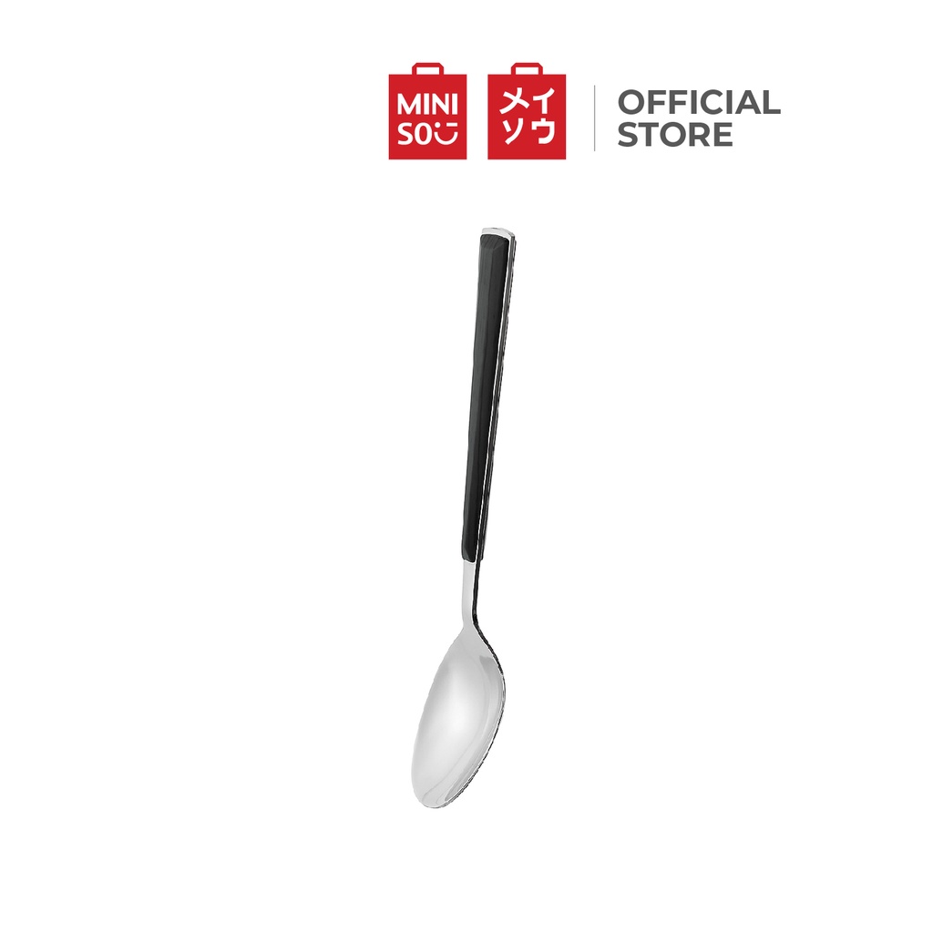 Miniso Dinner Spoon (Grey) | Shopee Philippines
