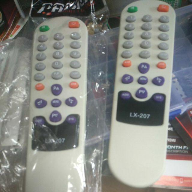 Remote for Astron / Lexing / Mass / Pensonic for crt type tv | Shopee ...