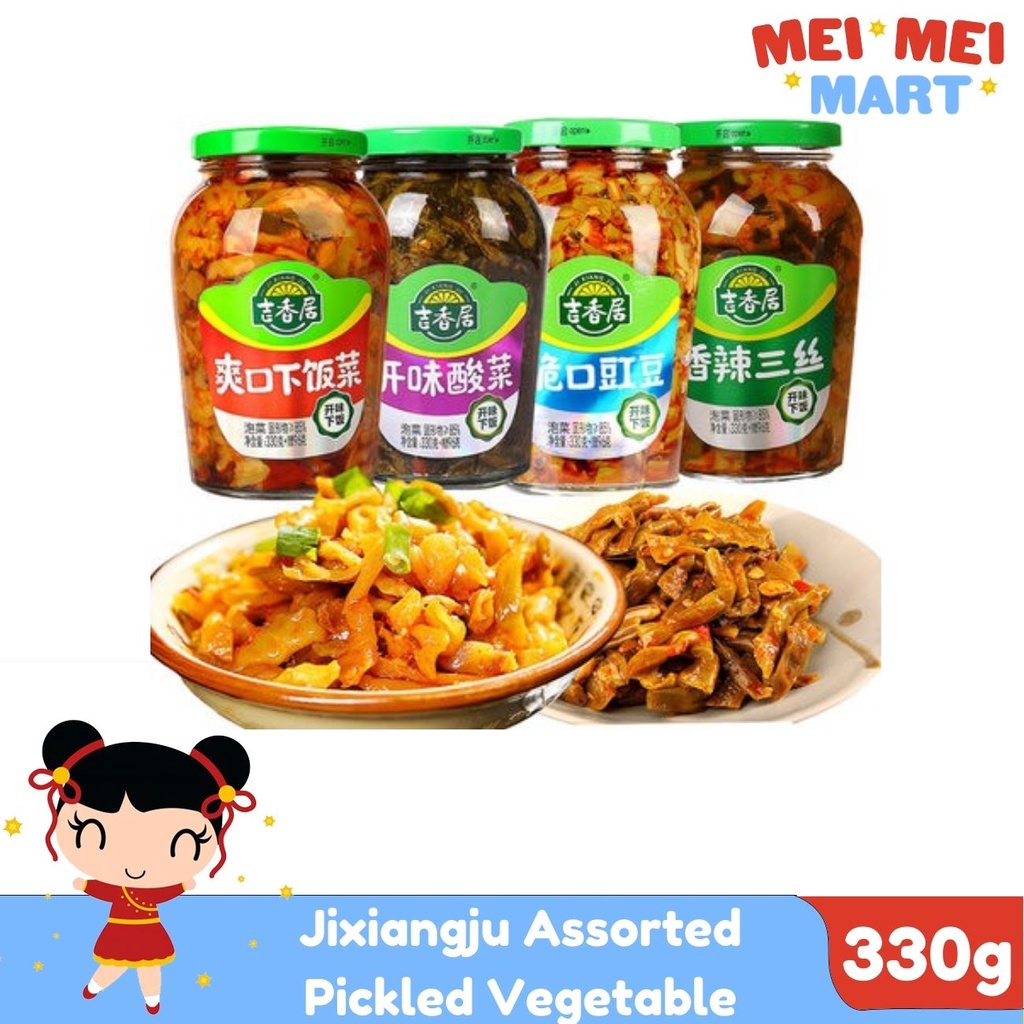 Jixiangju Assorted Pickled Vegetable Lettuce Chaosansi Side Dishes 330g ...