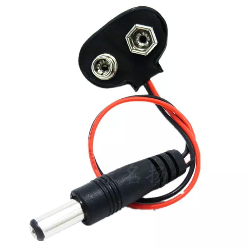 DC Connector to 9V Battery DC Connector | Shopee Philippines