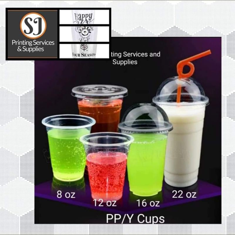 Plastic Cups/Milktea Cups/Disposable Cups | Shopee Philippines