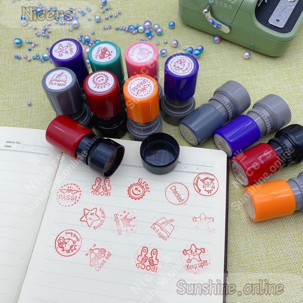 Reward fun stamp great stamp smiley stamp | Shopee Philippines