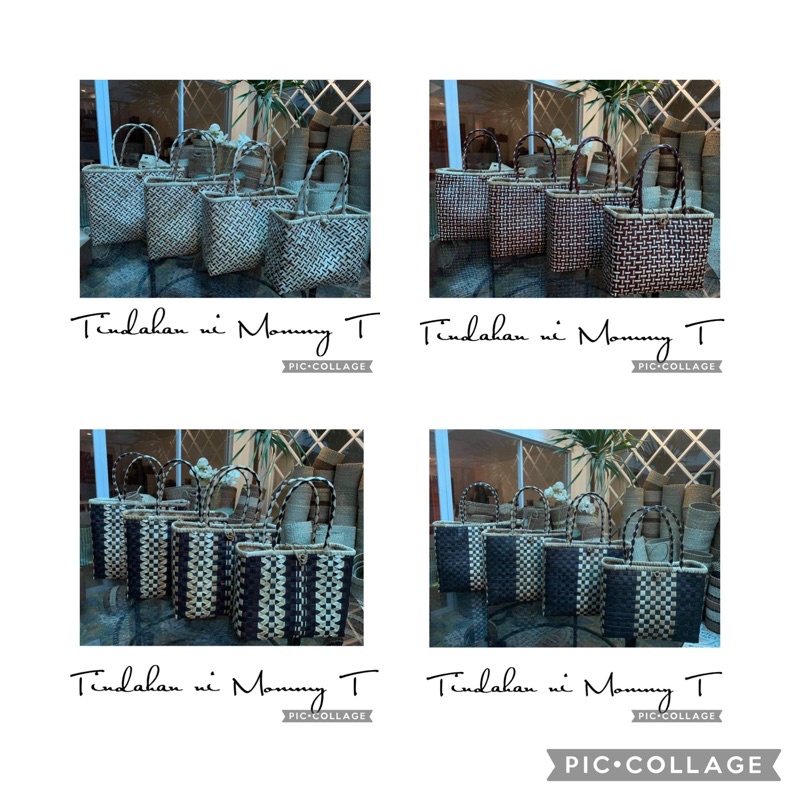 Native Bayong Bag Set of 4 | Shopee Philippines