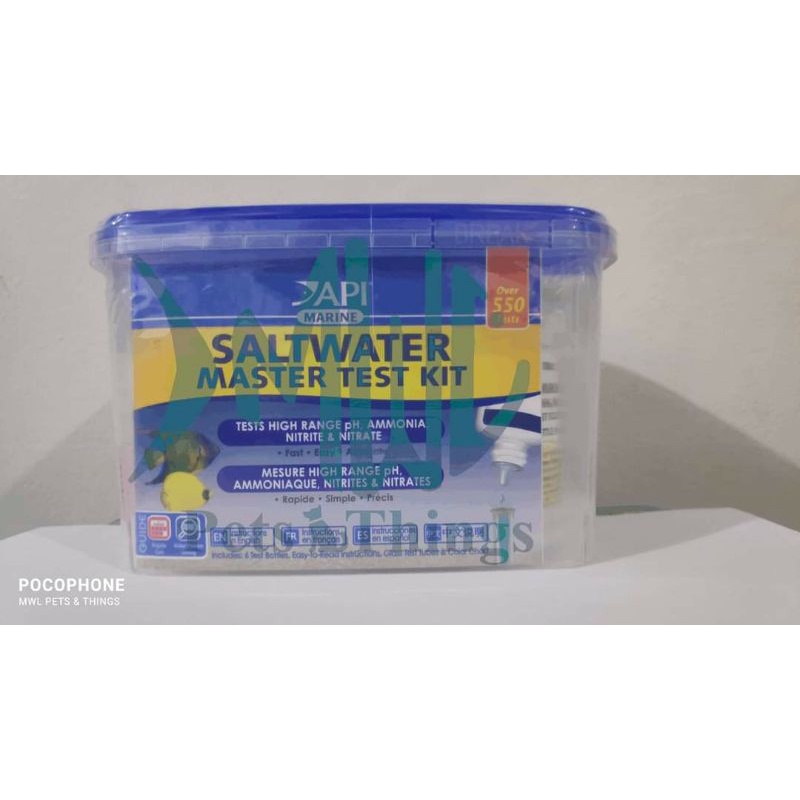 API Saltwater Master Test kit (2027) | Shopee Philippines
