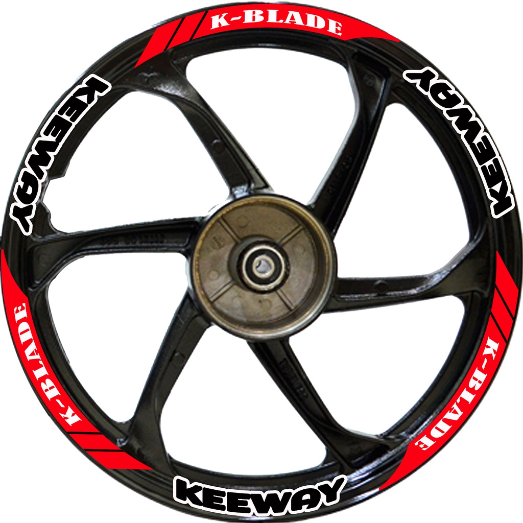 Keeway K-BLADE mags sticker decals (complete set for 2 mags) | Shopee ...