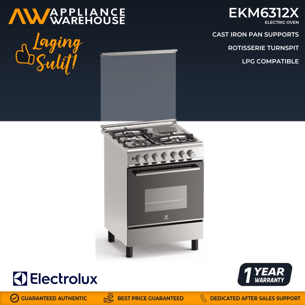 Electrolux EKM6312X 60cm Electric oven Cooking Range | Shopee Philippines