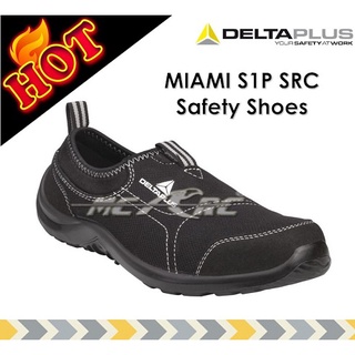 DELTA PLUS Fall arrester Kit [Elara 282] with ELTA PLUS Miami Black S1P ...