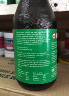 Centro Plastic Varnish | Shopee Philippines