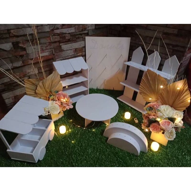 Set C Sweet Stand Sweets Corner Cupcake Stand Birthday Party Mini Candy