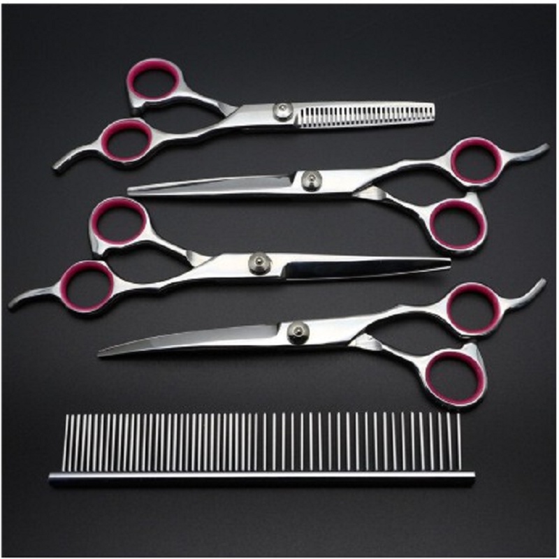 【Fast delivery】grooming scissors for dogs Pet Dog Seam Scissors Curved ...