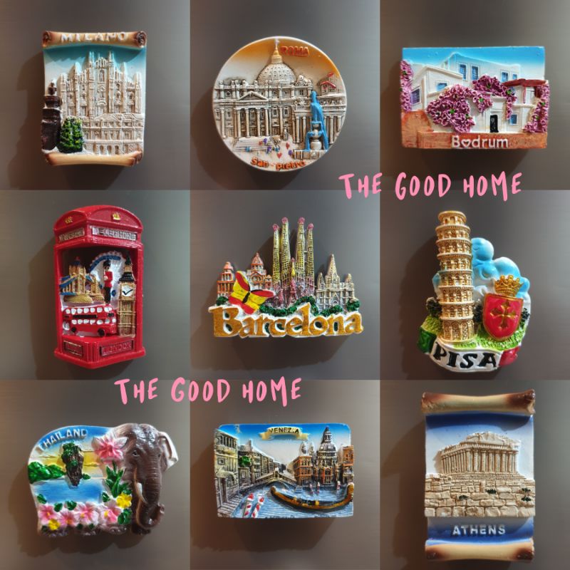 Fridge/Ref Magnets - International Landmarks | Shopee Philippines