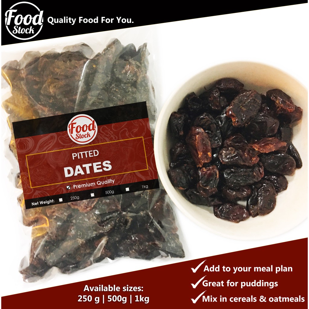 Pitted Dates (250g, 500g, 1kg) | Shopee Philippines