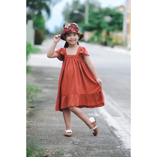 Mady Dress 3-6 yrs old / Trendy Ruffles Dress / Kids OOTD Dress ...