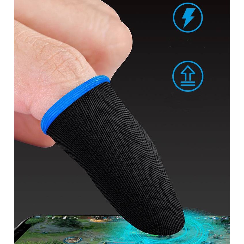 1 Pair (2pcs) Gamers Sweatproof Gloves Mobile Finger Sleeve Touchscreen ... 1 Pair (2pcs) Gamers Sweatproof Gloves Mobile Finger Sleeve Touchscreen ...