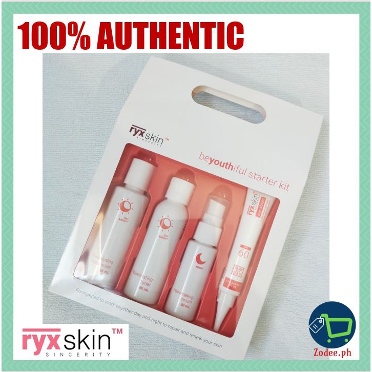 RYX Skincerity Rejuvenating STARTER KIT | Shopee Philippines
