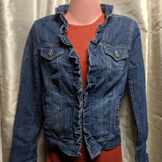 Soft denim jacket (washed) | Shopee Philippines