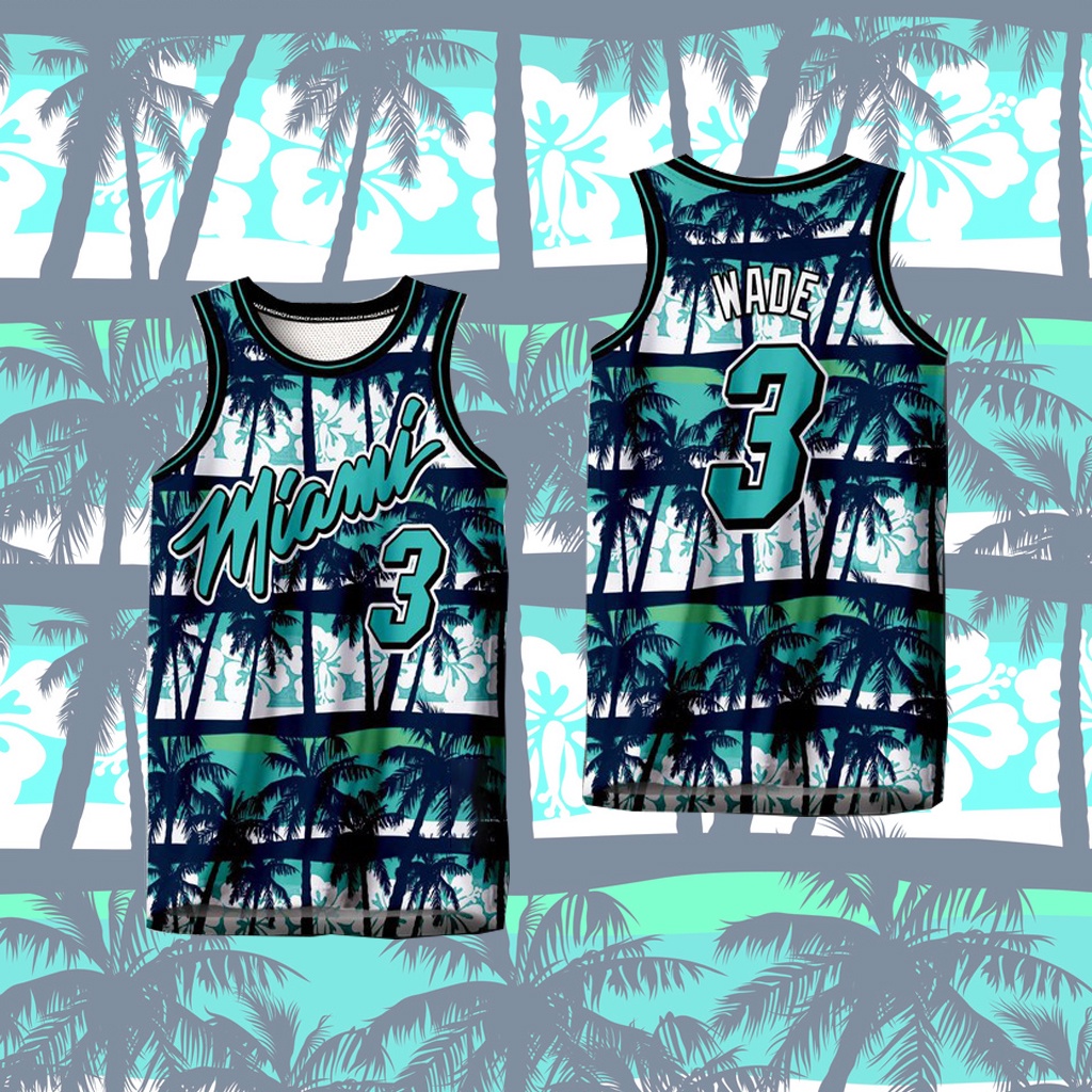 MIAMI HEAT SUMMER WADE HG CONCEPT JERSEY | Shopee Philippines