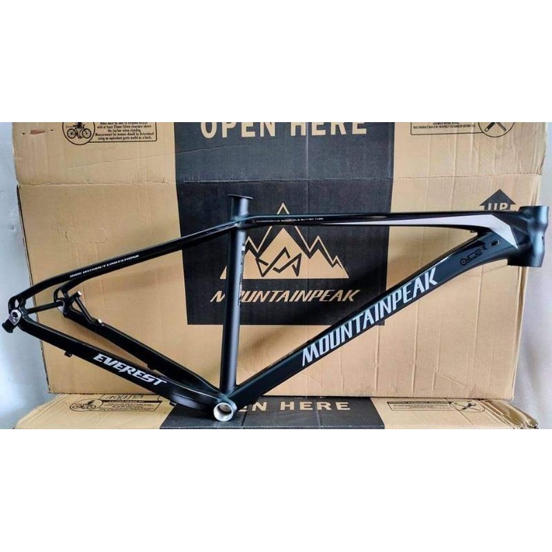 Mountainpeak mtb 27.5 everest frame (large) (matt dark gray) | Shopee ...