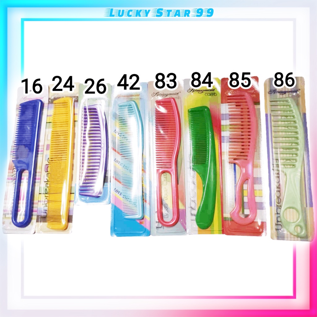 12pcs/box Original Springmaid Comb Unbreakable | Shopee Philippines