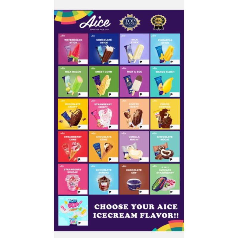 Aice JoyIce tarpaulin customized small and big makapal | Shopee Philippines