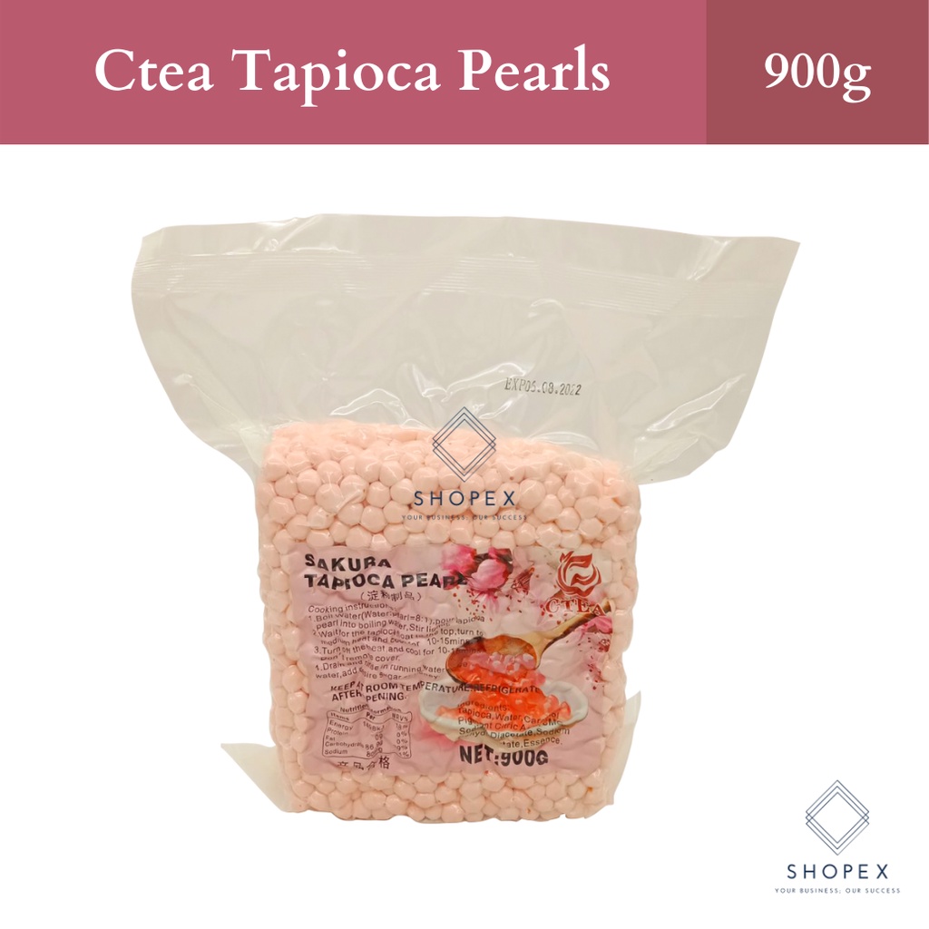 CTEA Sakura Tapioca Pearl 900g / Boba Pearls / Sinkers / Milk Tea ...