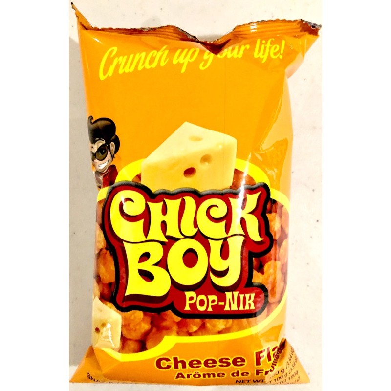 Chickboy Pop nik chichacorn cornbits cheese flavour corn snack 100g ...