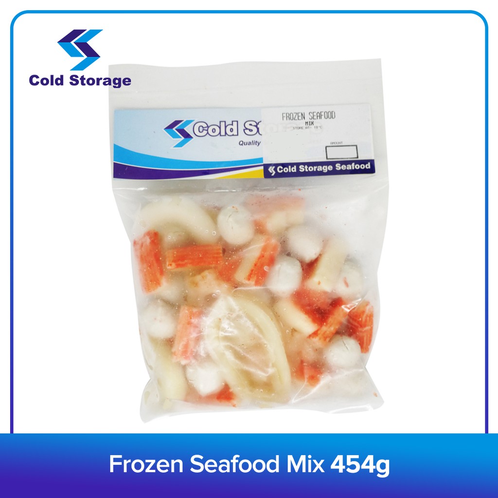 Cold Storage Seafood Frozen Seafood Mix 454 grams | Shopee Philippines