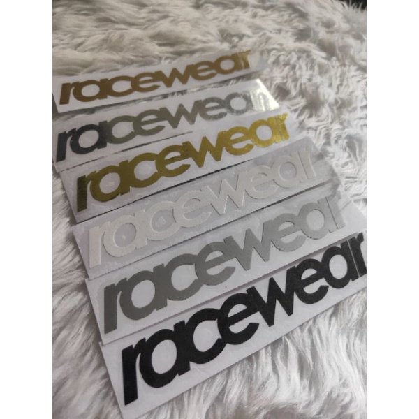 racewear decal sticker | Shopee Philippines