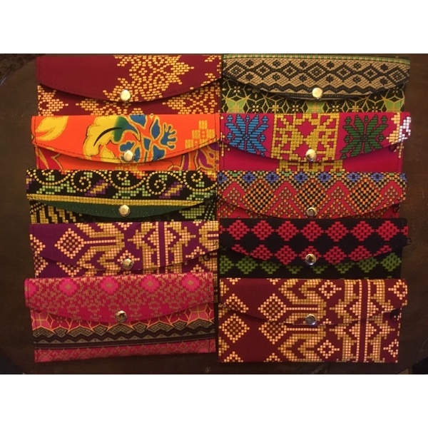 Long Batik Paper Money Wallet Big original accessory for Giveaways ...