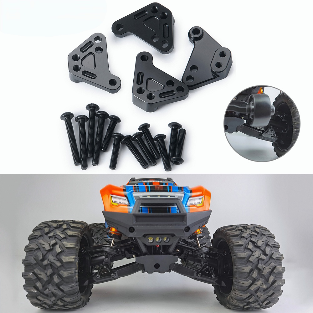 4PCS Front and Rear Heighten Shock Mount Towers for Traxxas Maxx WideMaxx #89086-4 1/10 RC Truck ...