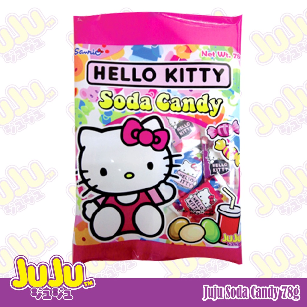 Juju Soda Candy 78g - Hello Kitty - (soda flavored candies) | Shopee ...