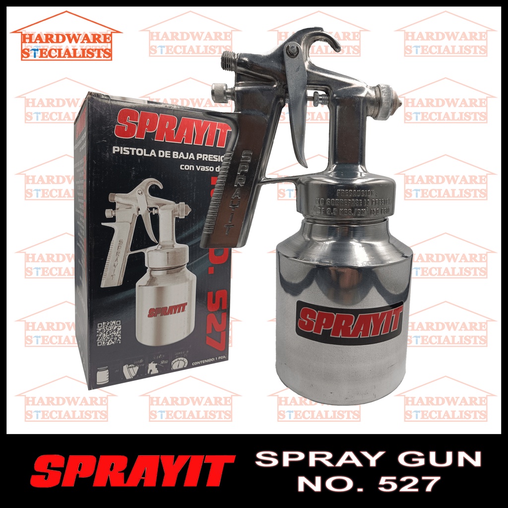 Spray Gun SPRAYIT Model No. 527 Original Authentic w/ Manual | Shopee ...