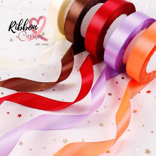 2cm Satin Ribbon Roll Gift Packaging DIY Holiday Birthday Regalo ...