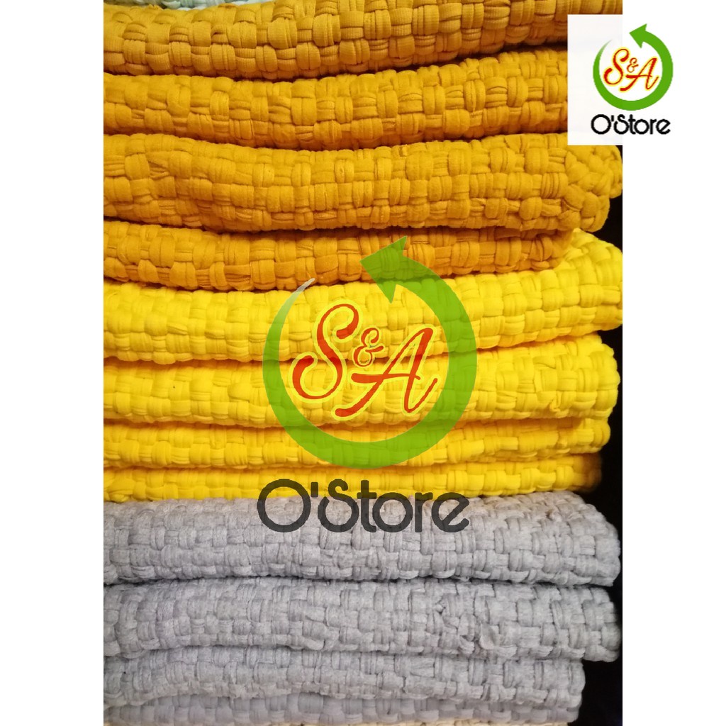 Basahan Doormat Foot Rugs Plain - Medium (Knitted) | Shopee Philippines