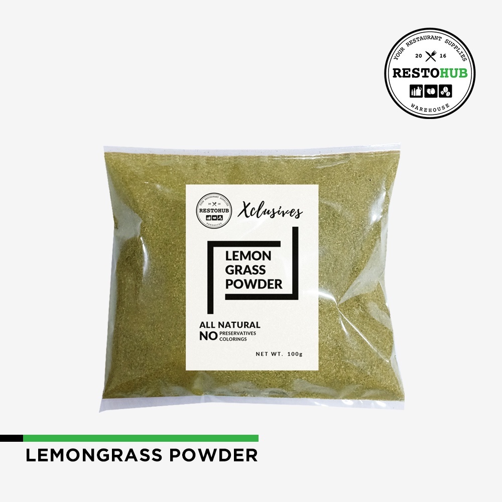 Restohub Xclusives Organic Lemongrass Powder (100g ) / Tanglad / 100% ...