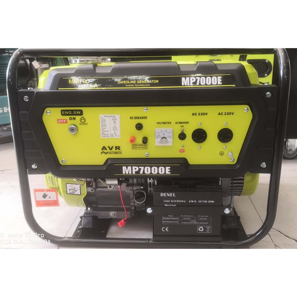 MARPRO USA Gasoline Generator MP7000E 100% copper | Shopee Philippines